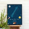 Custom Star Map Print - Outer Space - by Jana Rushforth
